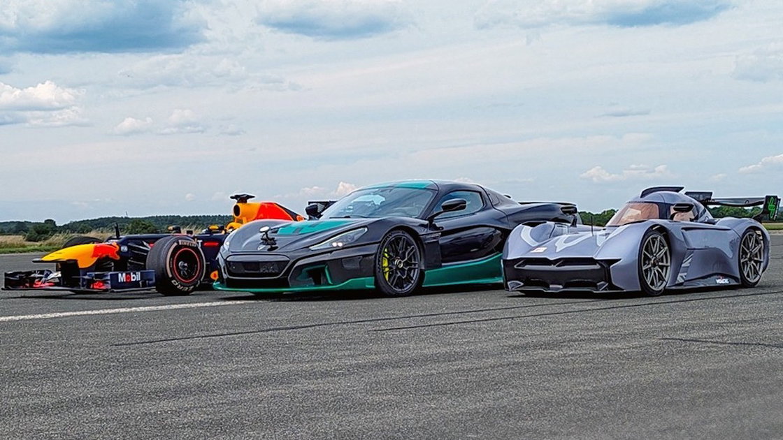 Rimac Nevera sneller dan Red Bull F1! | Gocar.be
