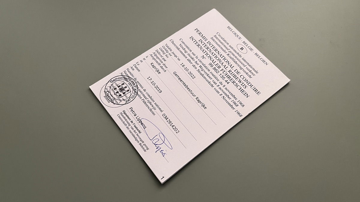 Dans ces pays, un permis de conduire international est obligatoire ...